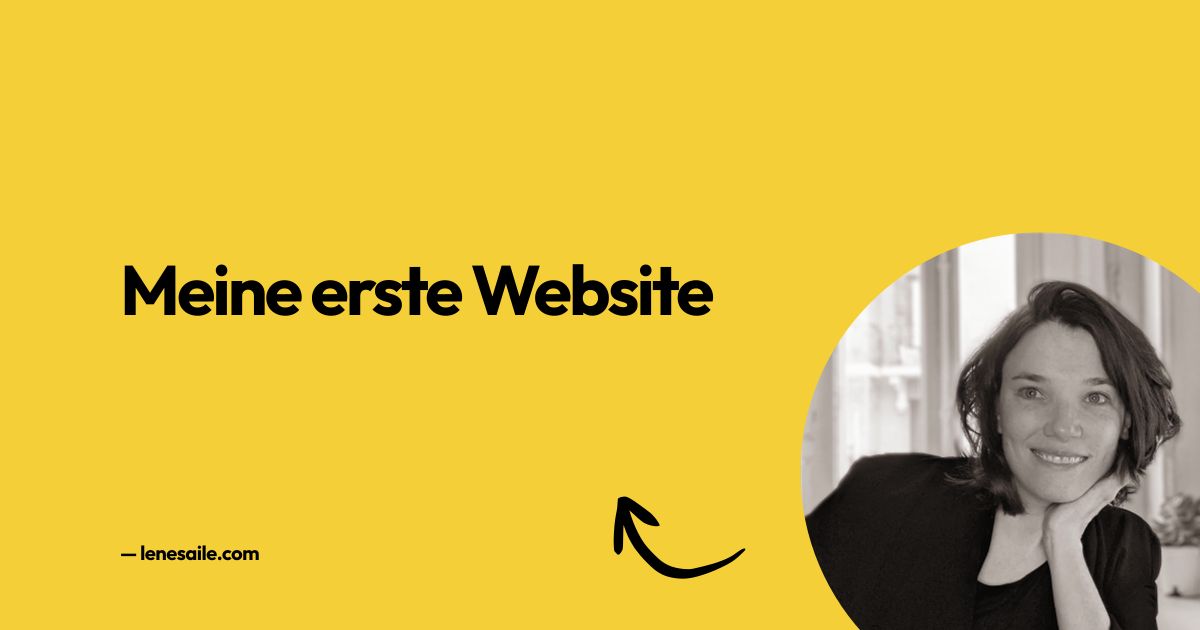 Meine erste Website