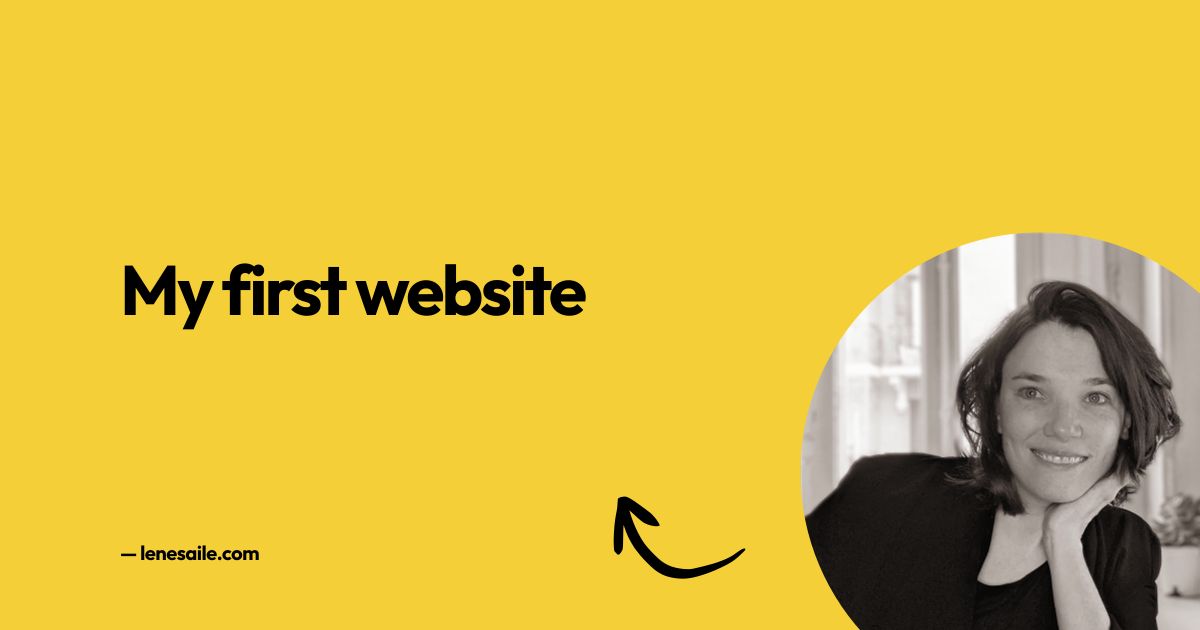 My first website