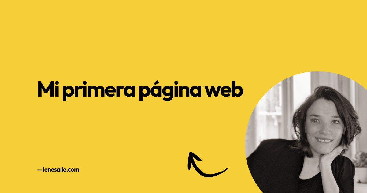 Mi primera página web